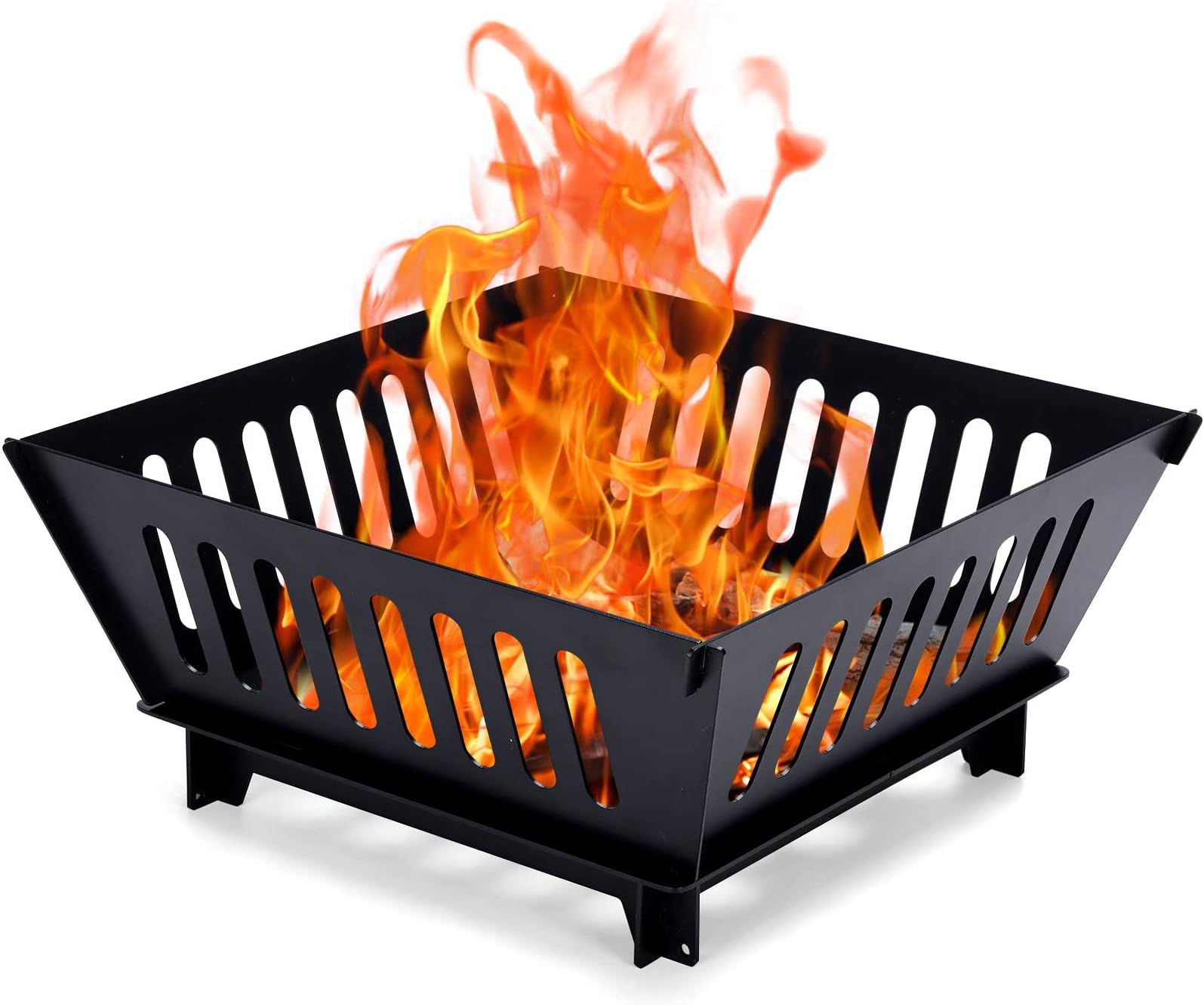 Amazon.com: GasOne 23 in Outdoor– Wood Burning Fire Pit – Durable Alloy ...