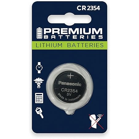 5 New Panasonic CR2354 2354 CR 2354 3V lithium BATTERIES