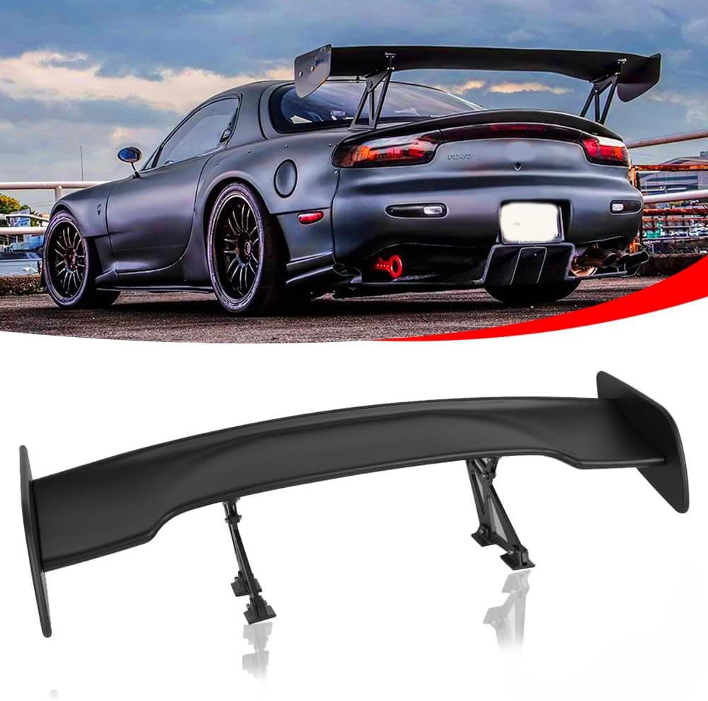 Amazon.com: Evargc Universal Rear Spoiler 46Inch Rear Trunk Spoiler ...
