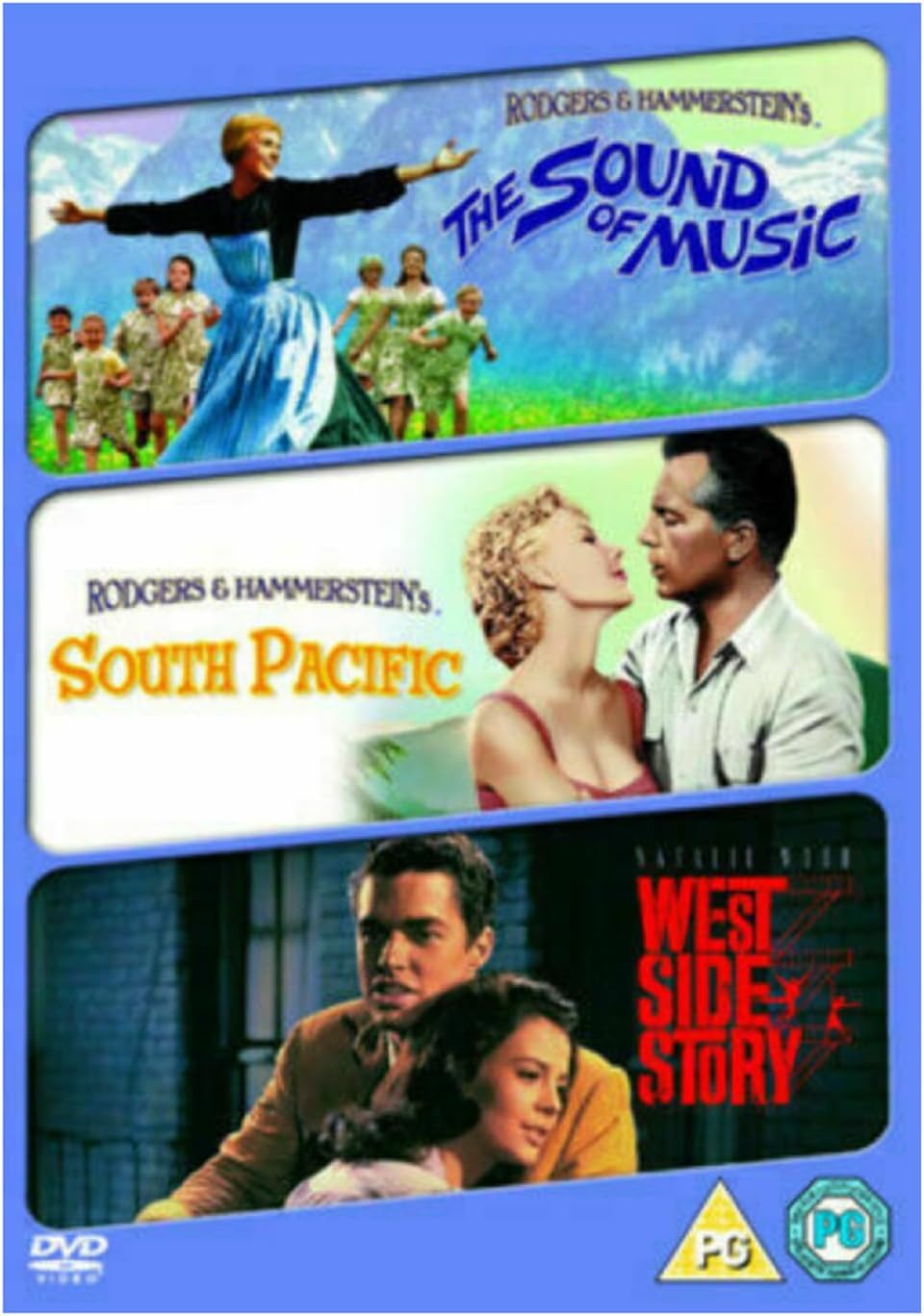 The Sound of Music [1965] / West Side Story [1961] / South Pacific ...