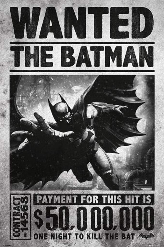 Buy Imaginus Posters Batman Kill The Bat Arkham Origins Video Game ...