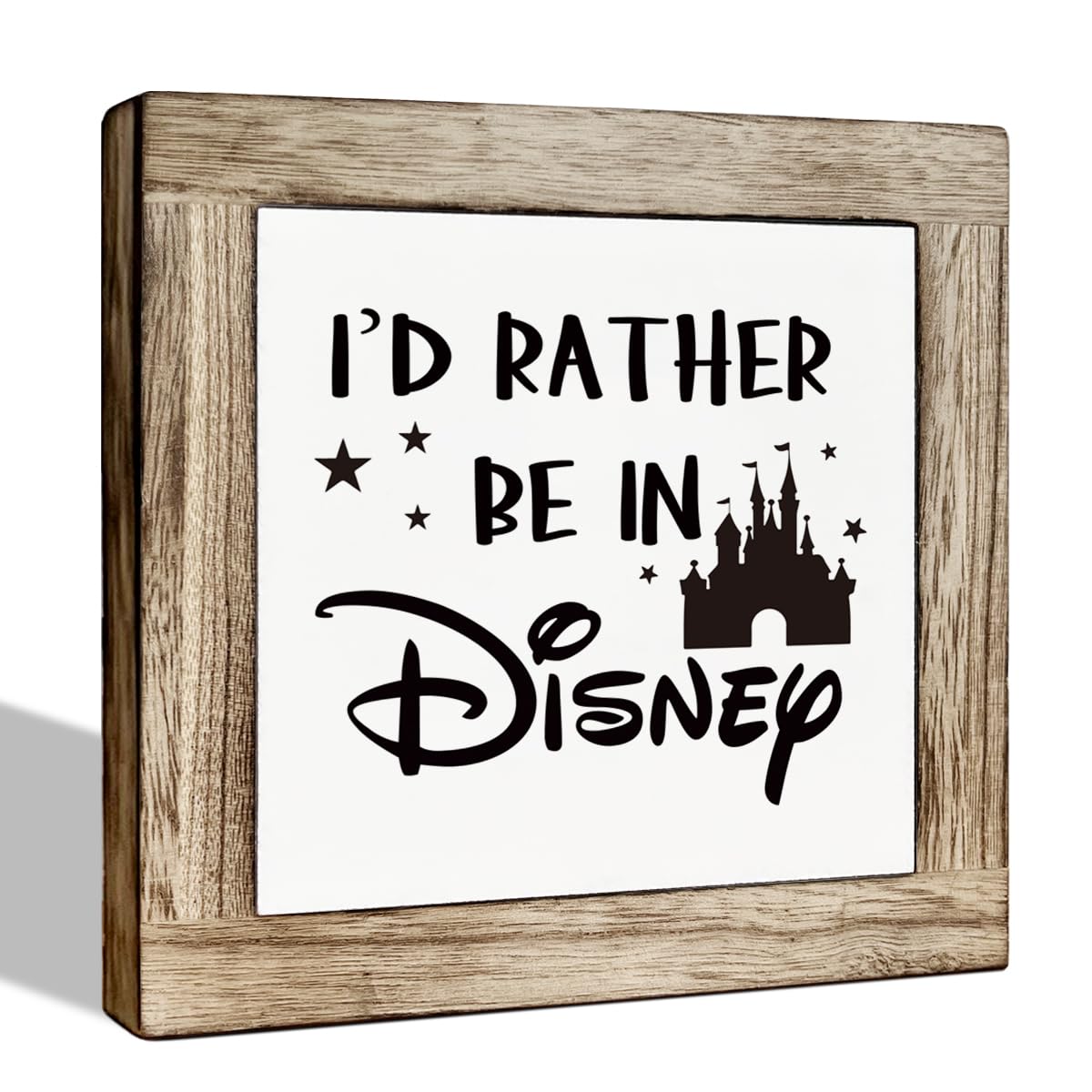Amazon.com: Disney Home Decor, I'd Rather Be In Disney Sign, Disney ...