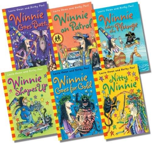 Winnie the Witch Second Collection - 6 Books RRP £29.94 (Winnie Goes ...