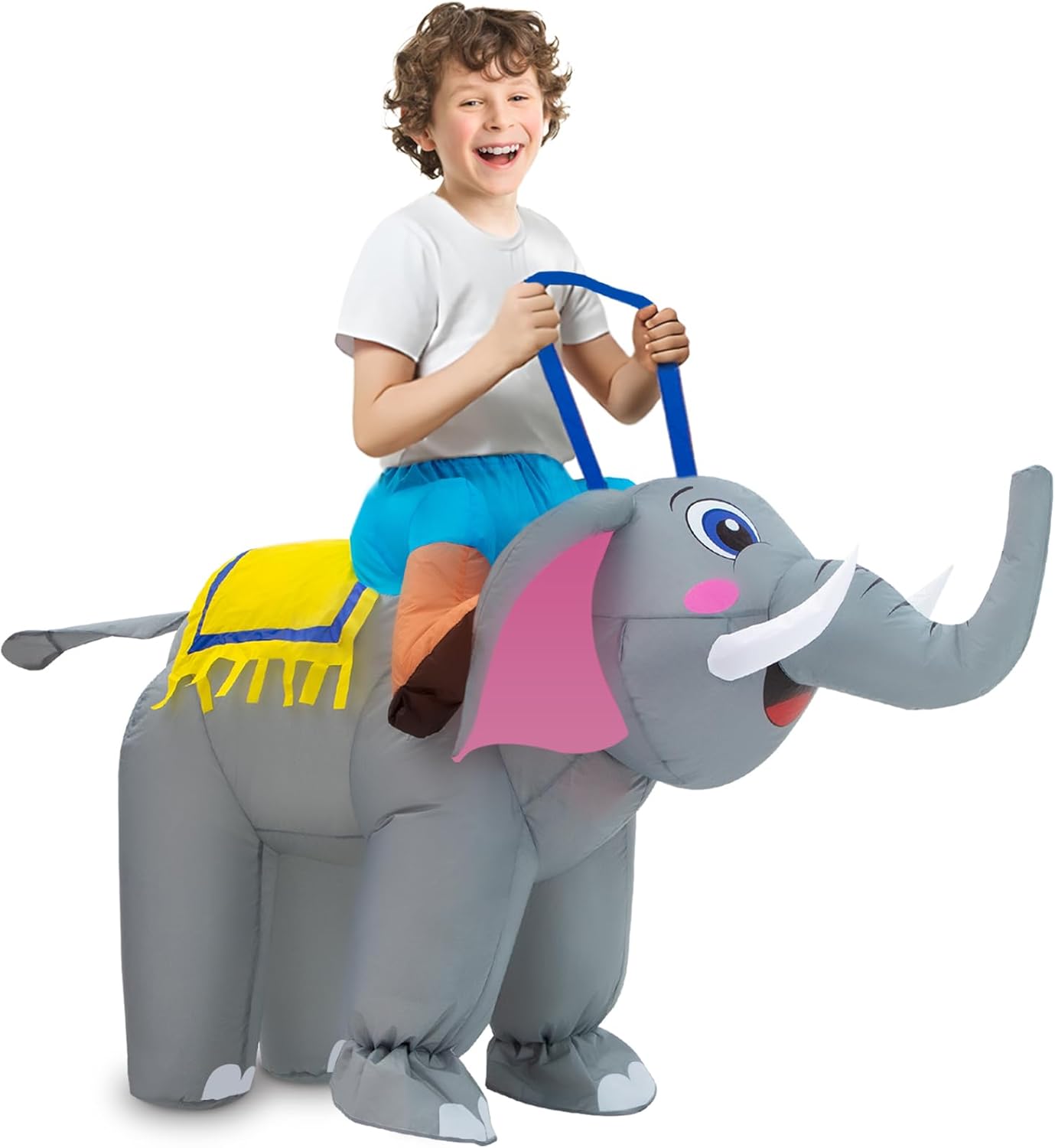 Amazon.com: anroog Inflatable Costume Kids Elephant Costume Halloween ...