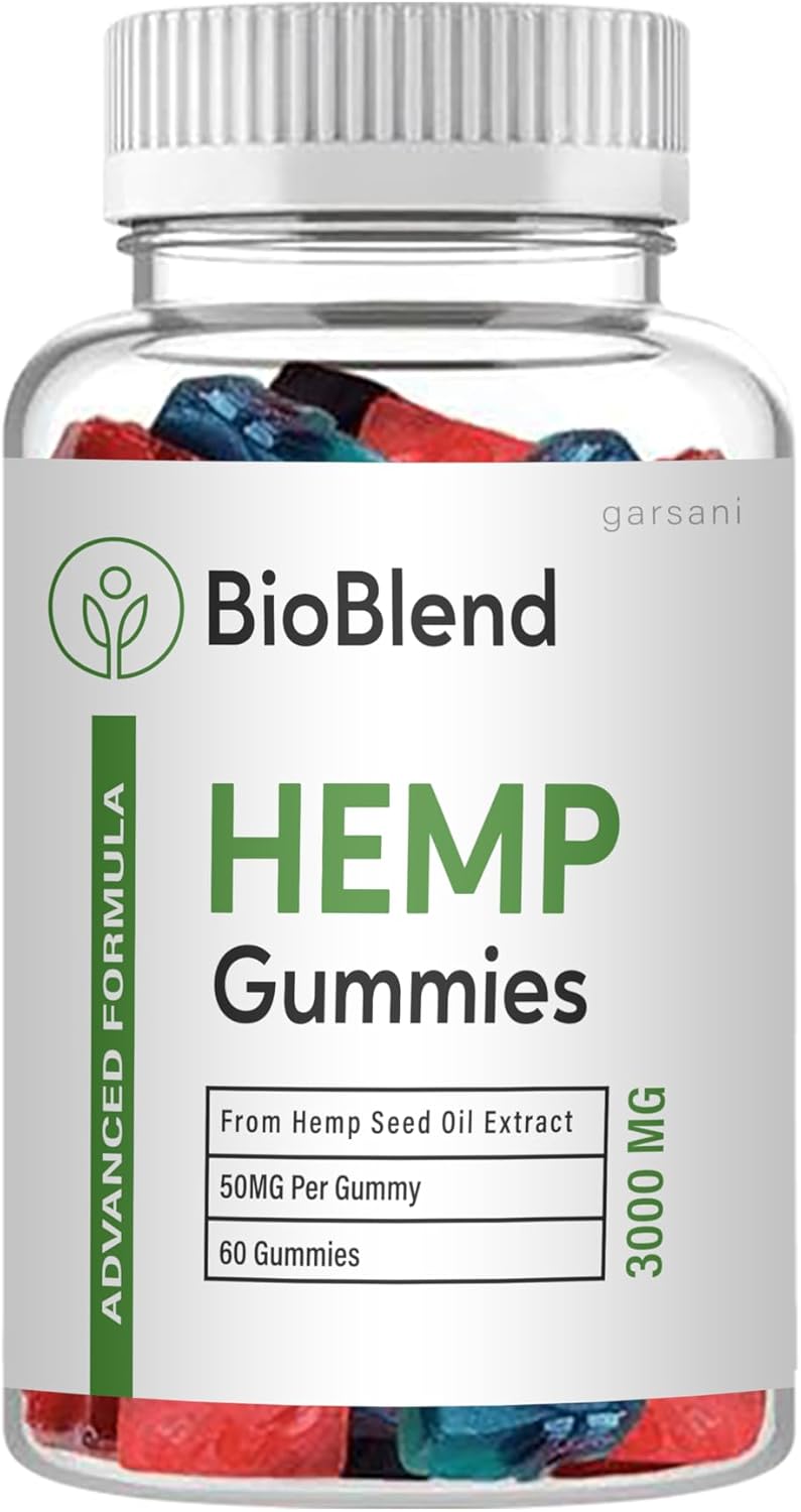 Amazon.com: Bio Blend Gummies - Bioblend Hemp Gummies (Single, 60 Gummies) : Health & Household