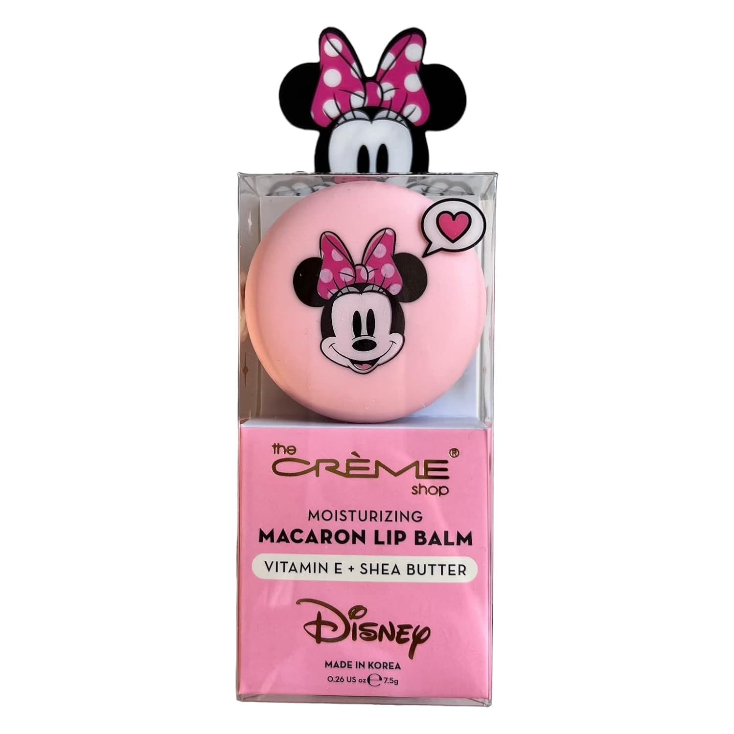 Amazon.com : The Crème Shop x Minnie Macaron Lip Balm - Korean Lip ...