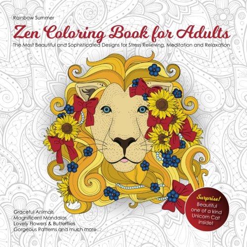 Zen Coloring Book for Adults: The Most Beautiful and Sophisticated ...