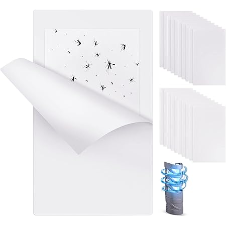 Amazon.com : Qualirey 20 Pack Replacement Fly Glue Boards, Compatible ...