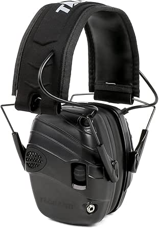 Amazon.com: TACBAND Shooting Ear Protection with Hard EVA Case - Low ...