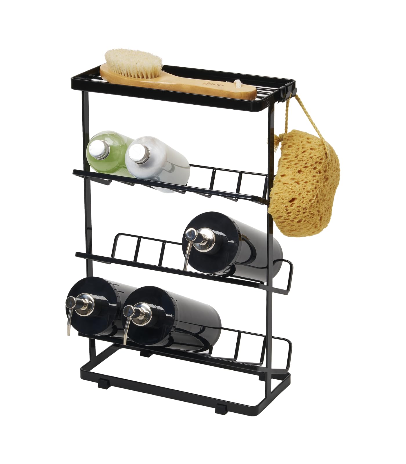 Yamazaki Home Tower Bath Rack - Bathroom Shower Storage Holder, Caddy ...