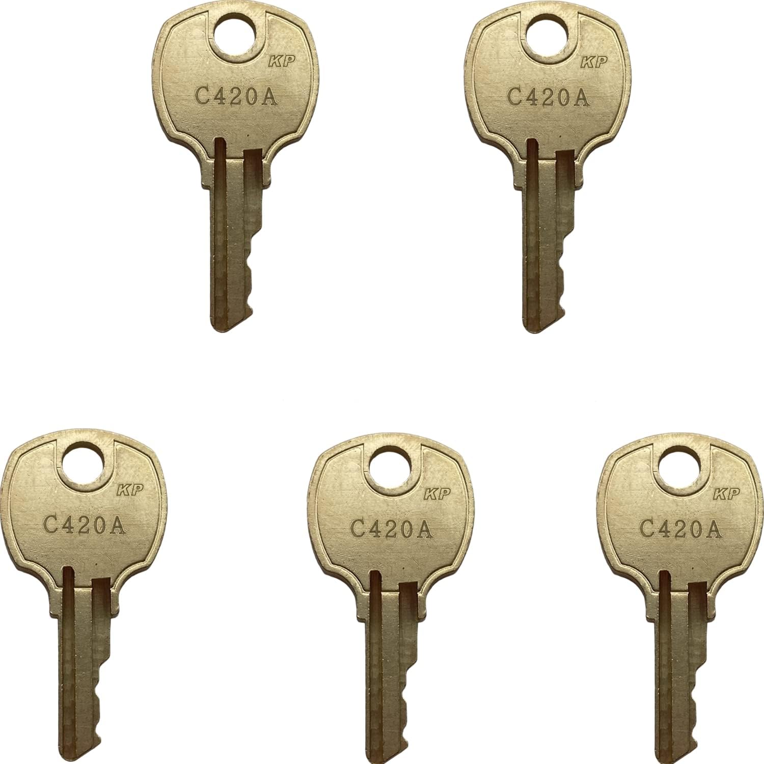 KeyPower (5 Keys) for National CompX Cam Locks C415A - Amazon.com