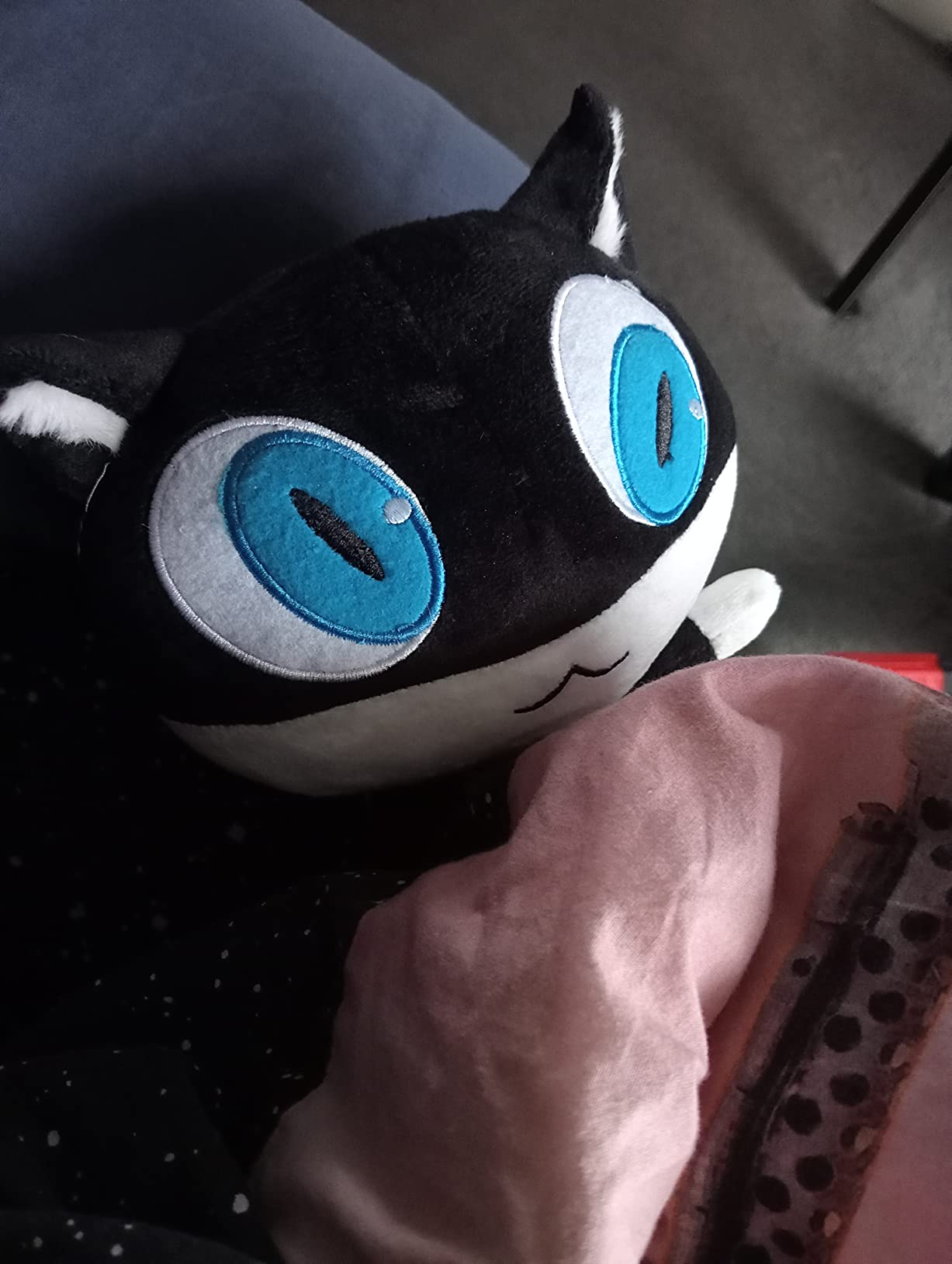 Fuman Morgana Plush Plushie Animal Black Cat Plushies Stuffed Plush Toy ...