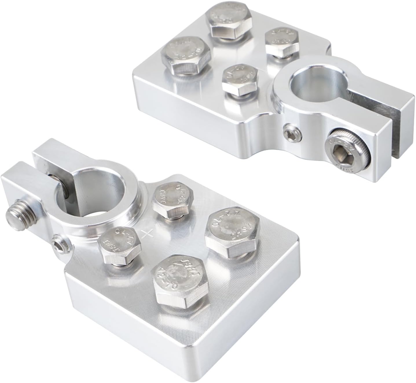 Amazon.com: Yaocom 2 Pcs Wedge Battery Clamp Positive and Negative ...