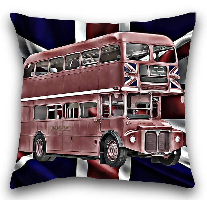 London Bus Routemaster Cushion/Pillow, London Bus Routemaster Cushion ...
