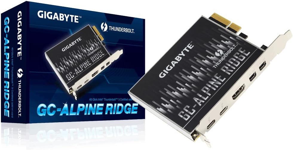 Amazon | GIGABYTE GC-MAPLE RIDGE Thunderbolt 4 拡張カード Intel 500シリーズマザー ...