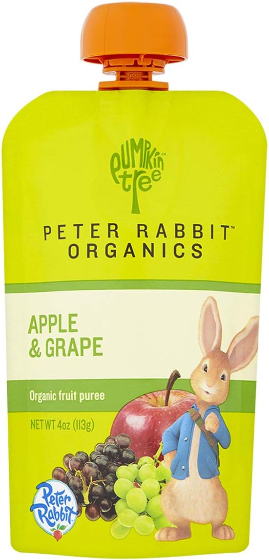 Amazon.com : Pumpkin Tree Peter Rabbit Organics, Organic Apple and ...