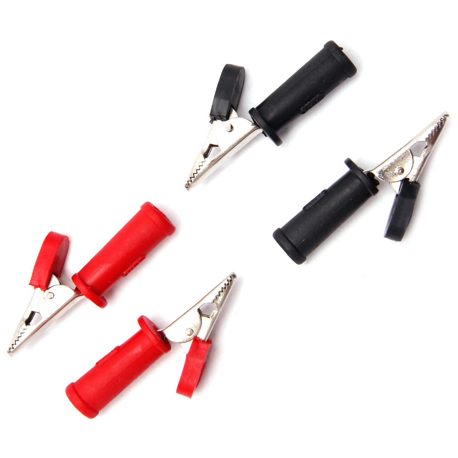 Snapklik.com : Mriuuod 4Pcs Alligator Clips 30A Heavy Duty Battery ...