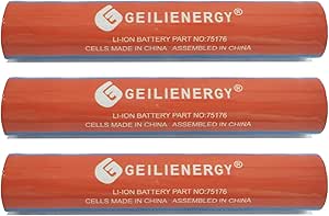 Amazon.com: GEILIENERGY 75176 Lithium Ion Battery 3.6V 2600mAh ...