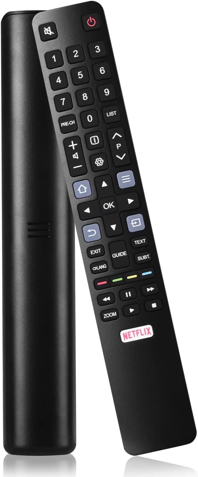 LMZMYTX Remplacement telecommande TCL RC802N pour TCL Smart TV adaptée ...