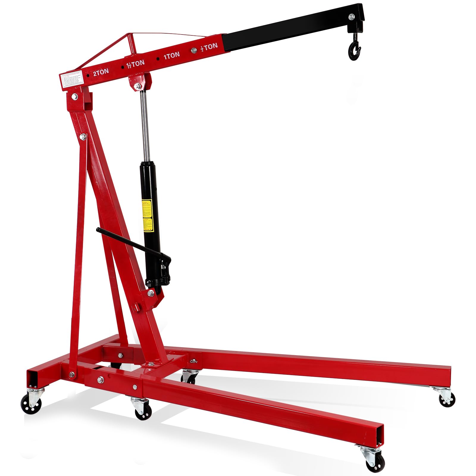 Amazon.com: Engine Hoist Heavy Duty Steel Cherry Picker Engine Hoist 2 ...