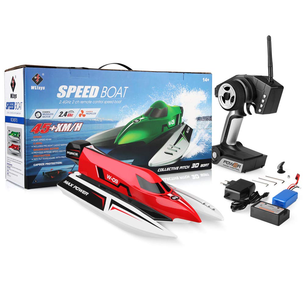 Buy Weaston 45KM/H High Speed Brushless Remote Control Boat RC Boat ...