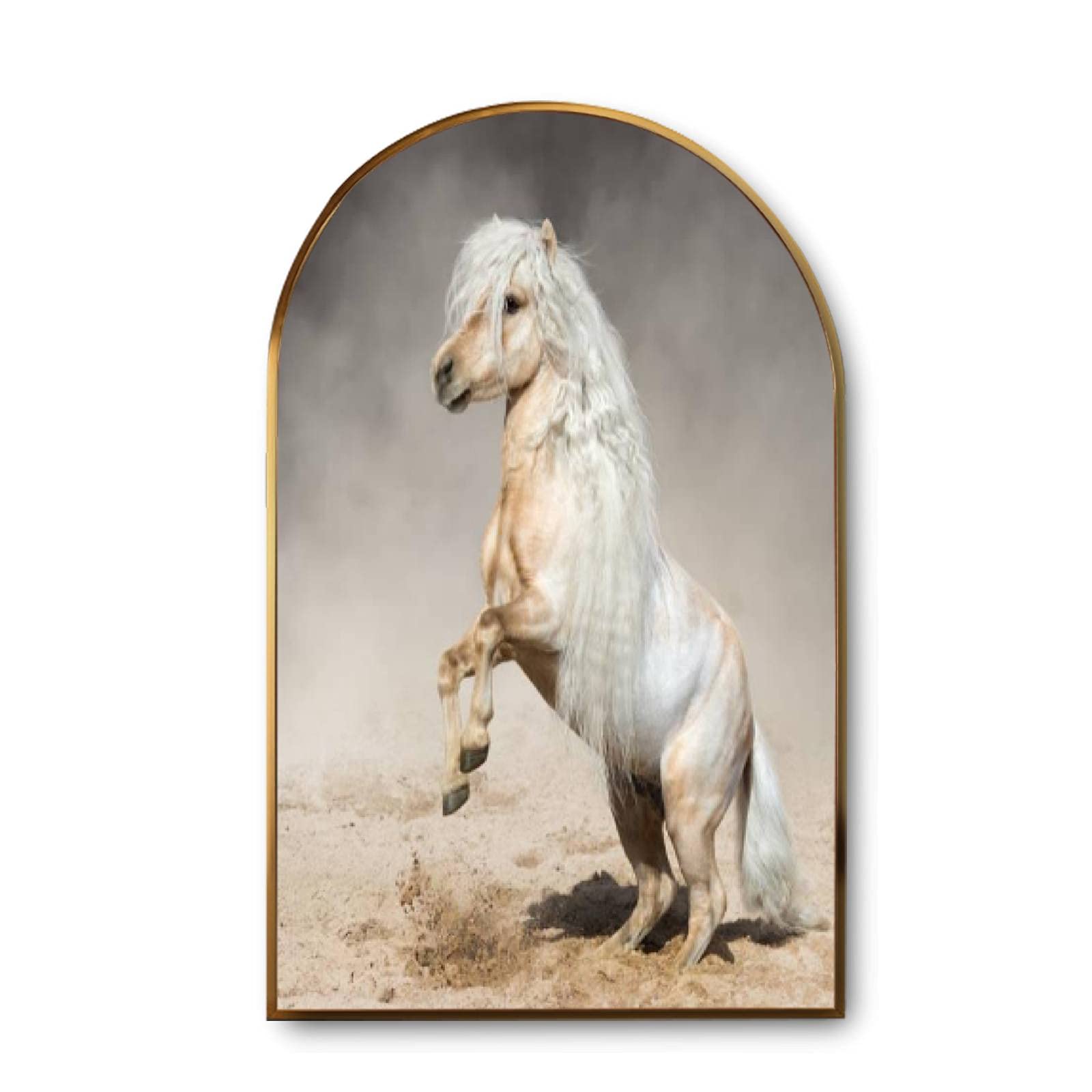 Palomino Horse Rearing