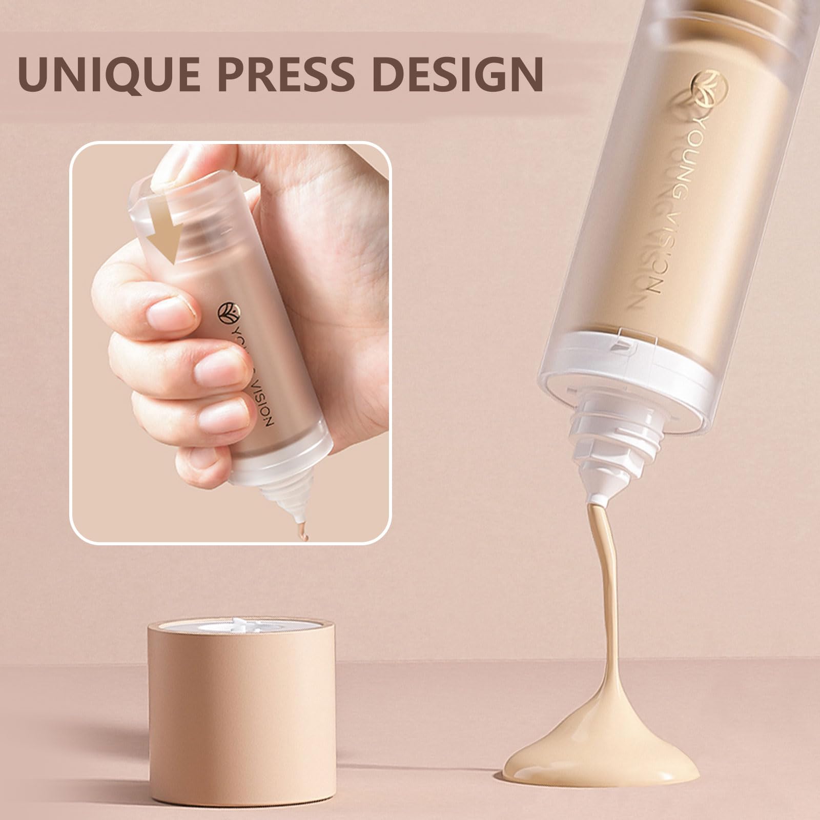 Full Coverage Foundation for Mature Skin – Long Wear Matte Face ...