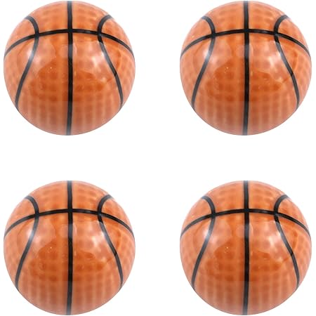 Geesatis 4 Pcs Drawer Knobs, Decorative Basketball Cabinet Knobs Door Handles Ceramic Knobs ...