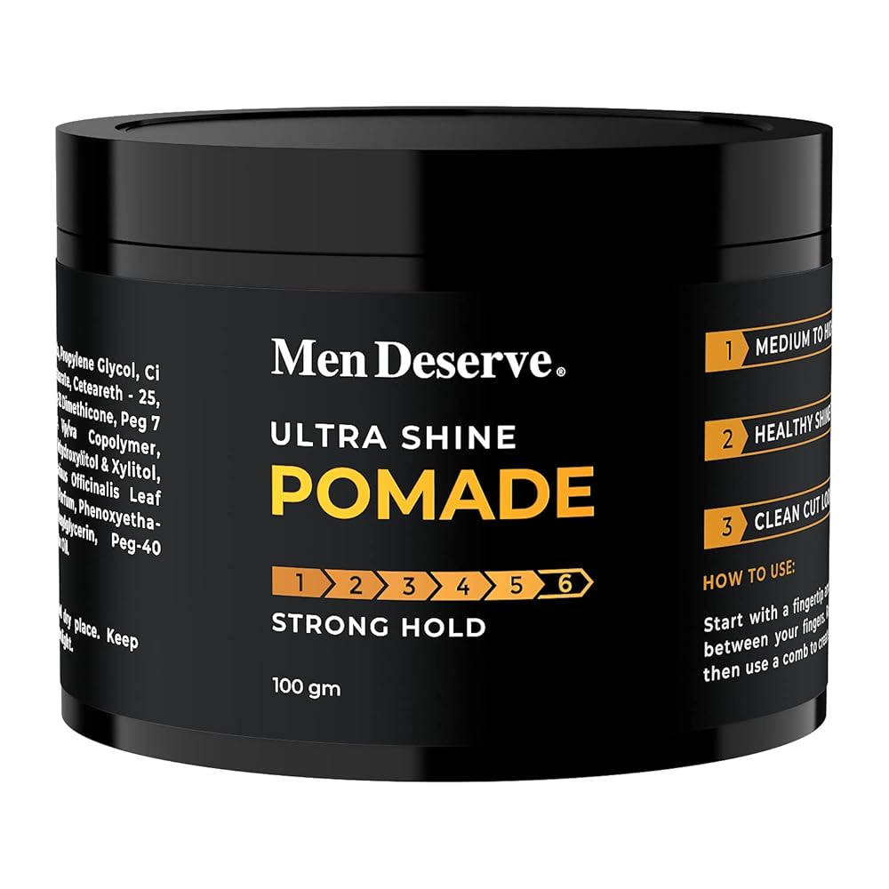 Men Deserve - Hair Pomade for Men (100g) | Strong Nepal | Ubuy