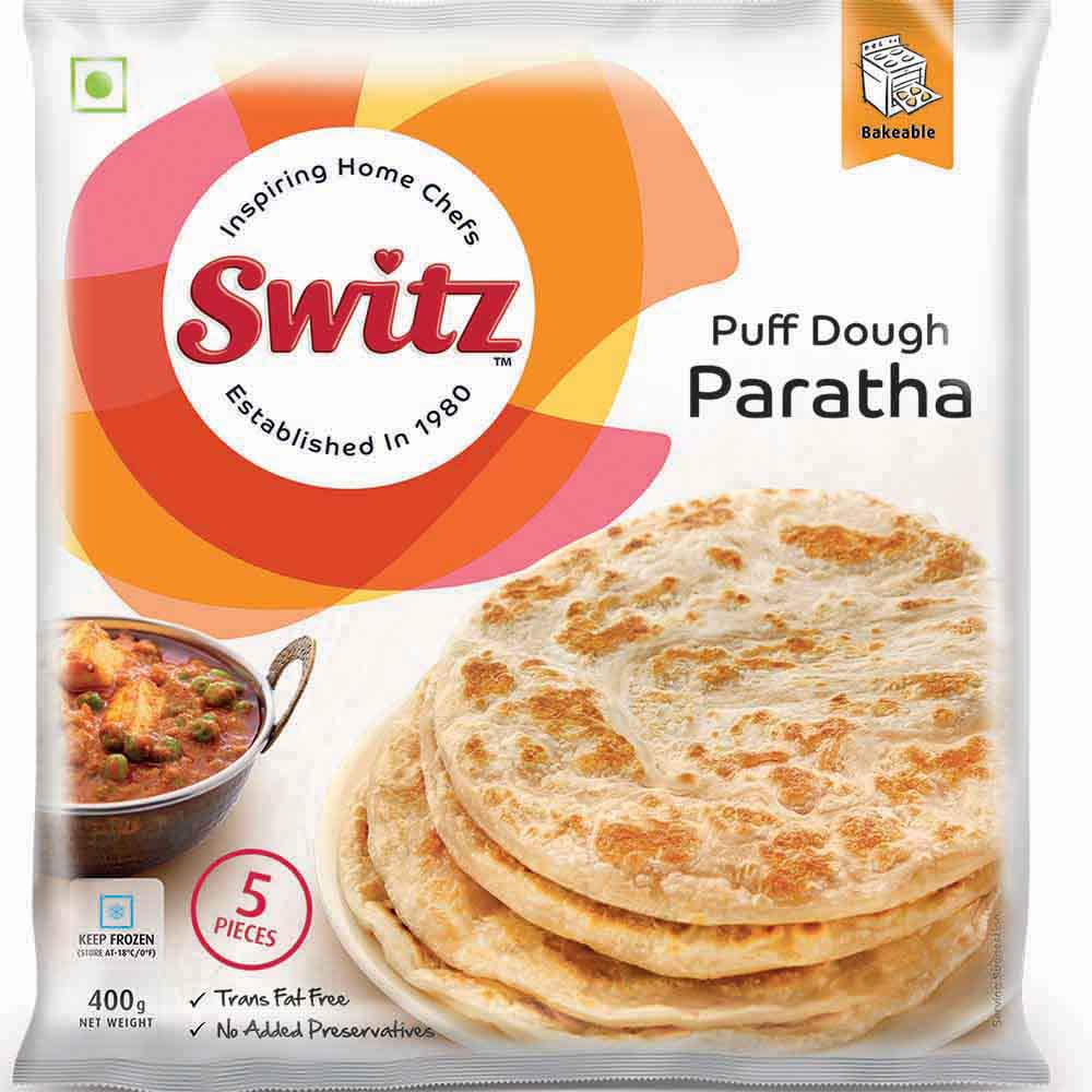 Switz Paratha - Puff 400 gm : Amazon.in: Grocery & Gourmet Foods