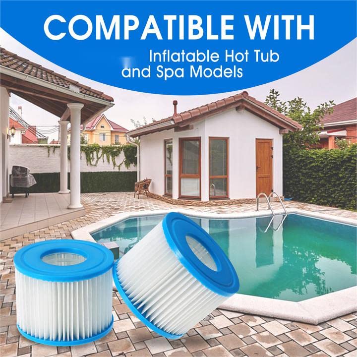 Snapklik.com : Nayciiy Type VI Spa Hot Tub Filters Cartridge Inflatable ...