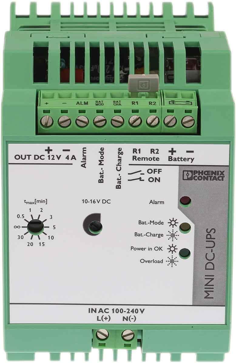 PHOENIX CONTACT MINI-DC-UPS/12DC/4 Unterbrechungsfreie Stromversorgung ...