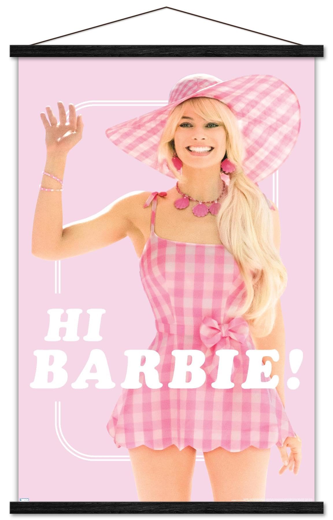 Trends International Mattel Barbie: The Movie - Hi Barbie Wall Poster ...