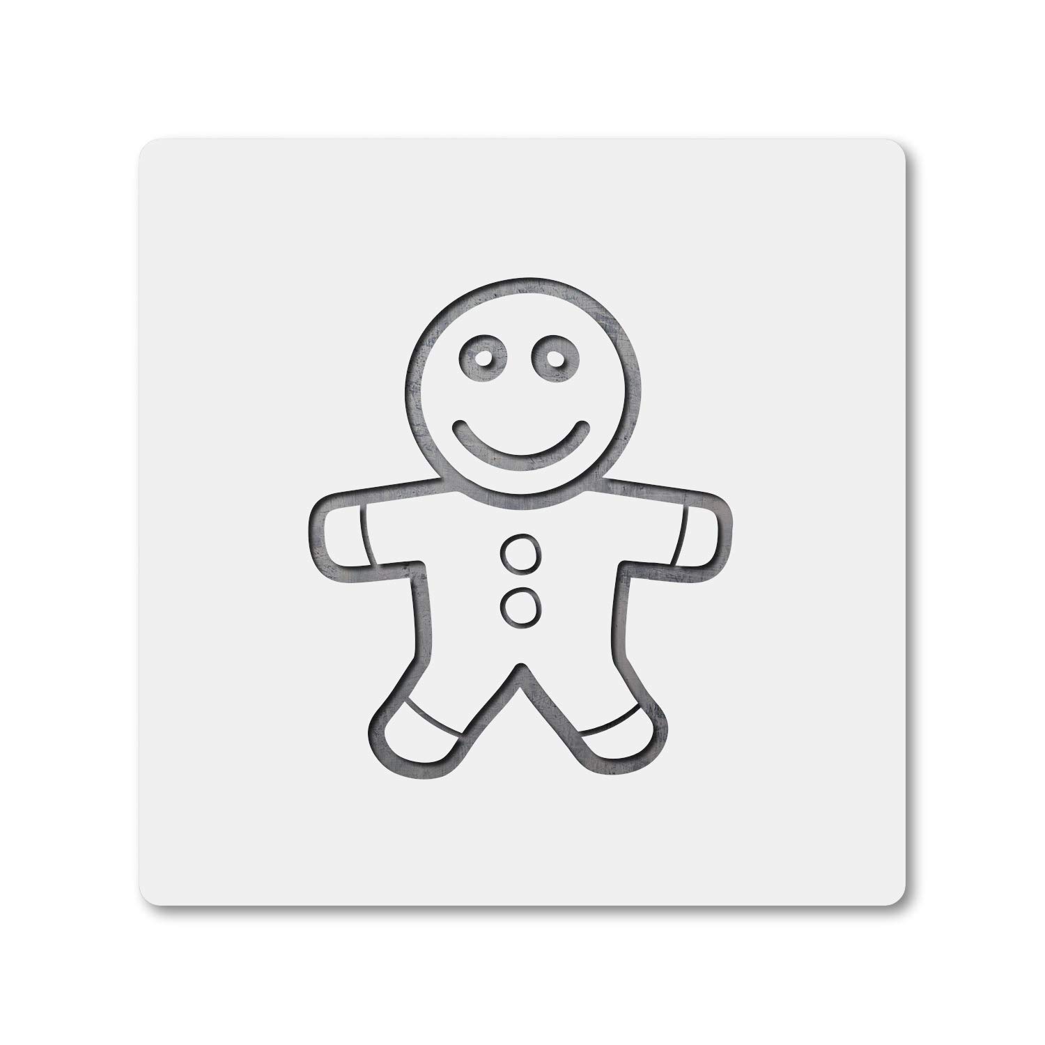 Gingerbread Man Stencil