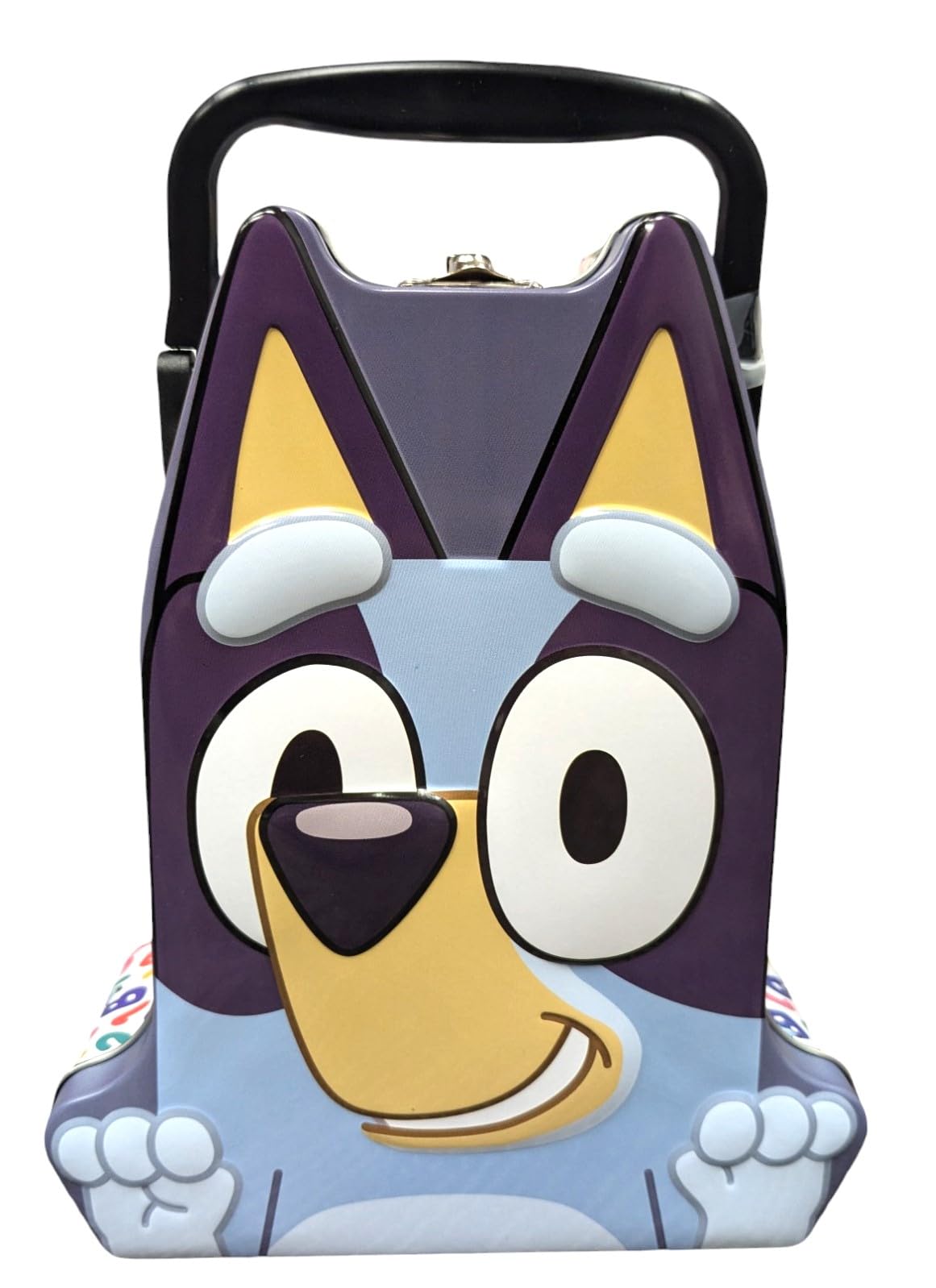 Amazon.com: Bluey Head Shaped Tin Carry All - Hinged, Lid, Handle, 1 ...