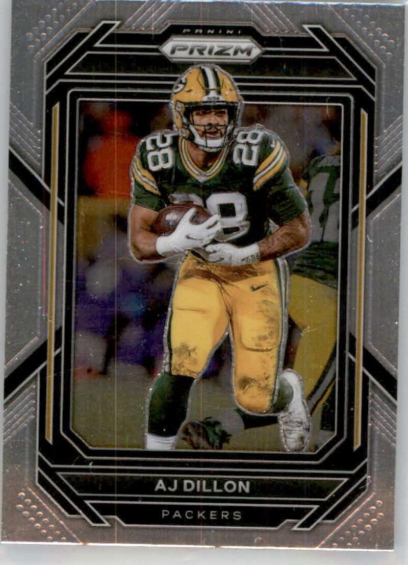 Amazon.com: 2022 Panini Prizm #105 AJ Dillon Green Bay Packers Official ...