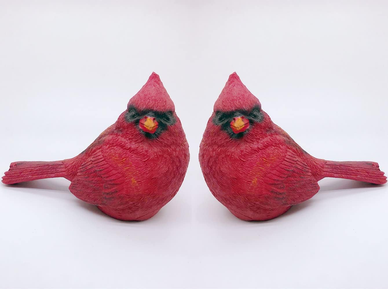 Amazon.com: 2 pcs Small Cardinal Figurine Decor Cardinal Gifts Cardinal ...