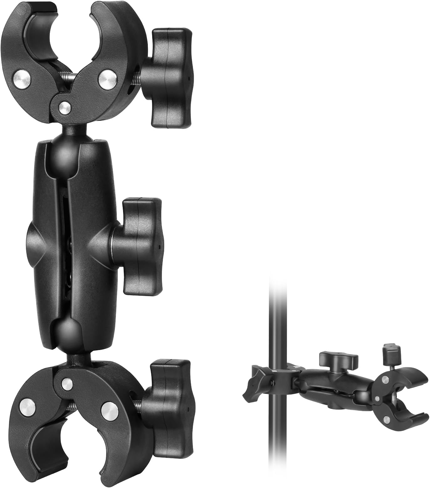 Amazon.com : NEEWER Double Super Clamp Camera Mount with Dual Ball ...