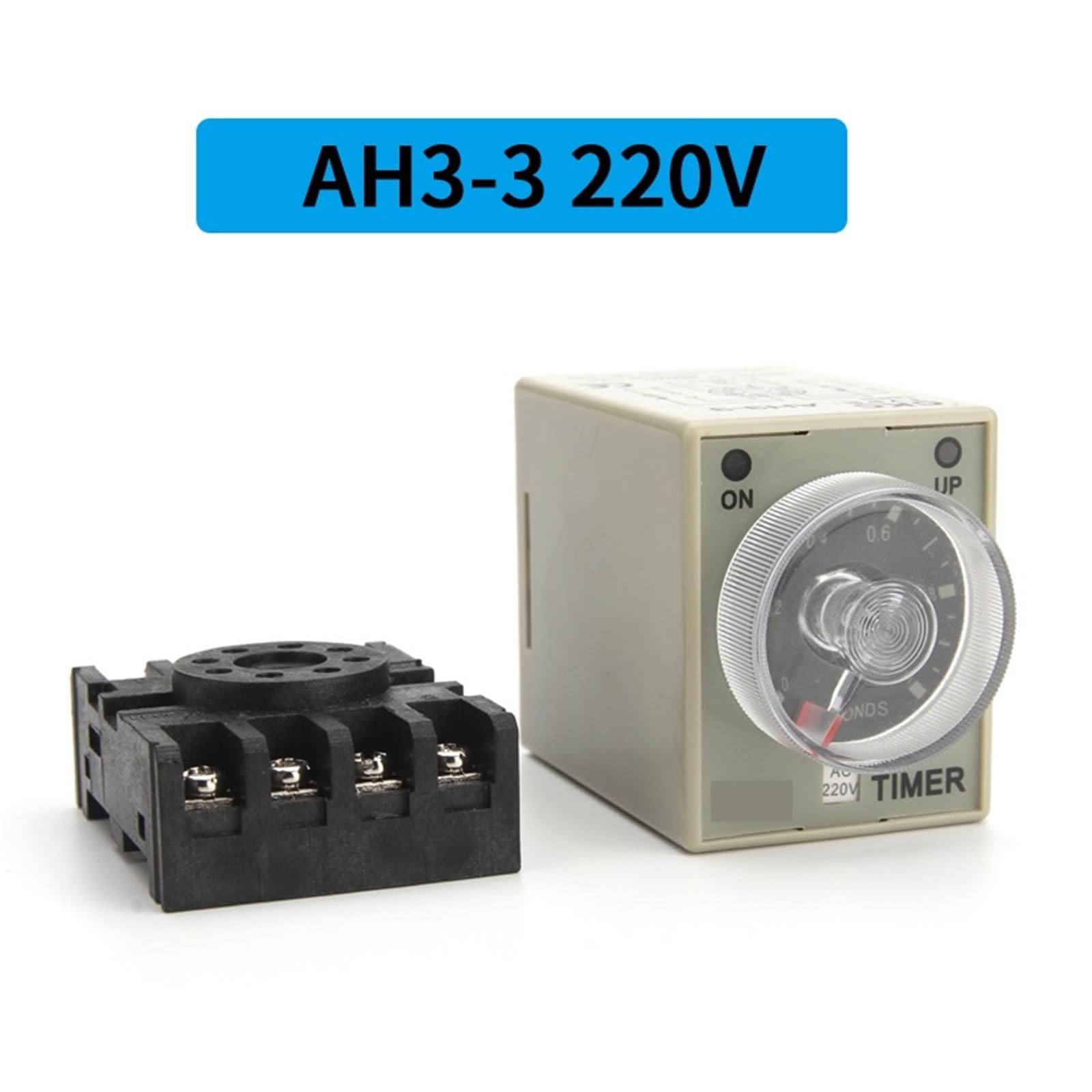 Snapklik.com : AH3-3 220V 50/60HZ 1S-60M Attached Bottom Seat Power On ...