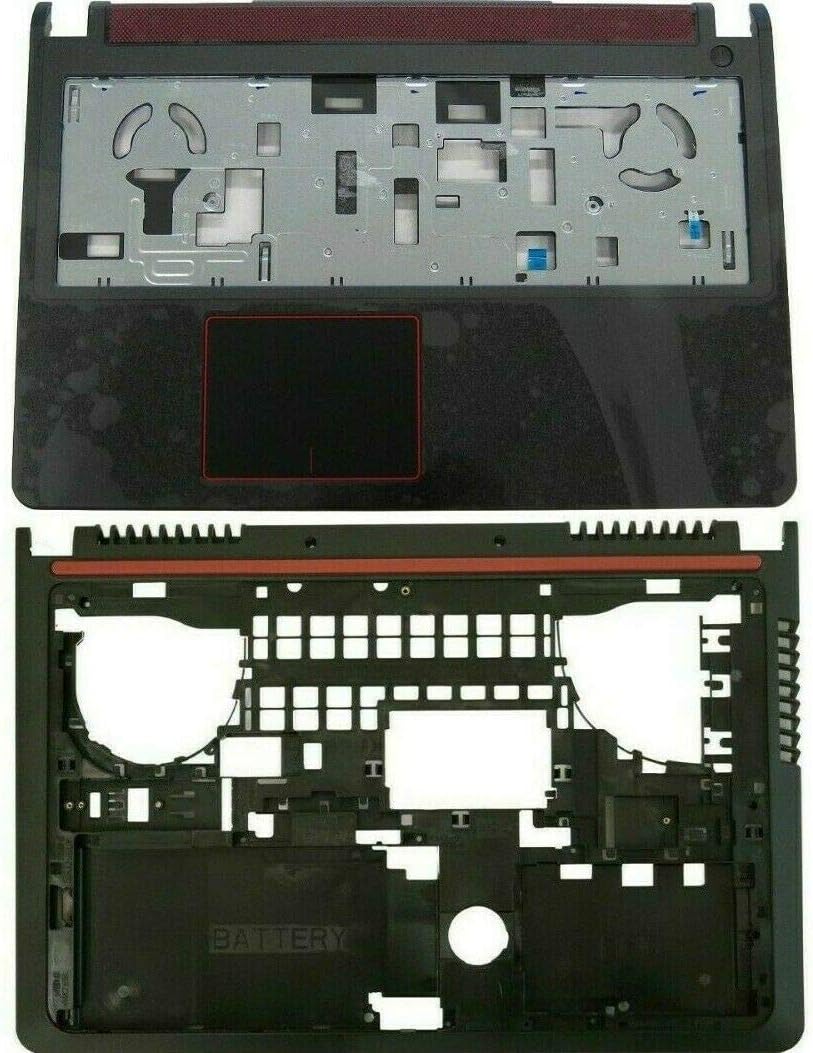 TravisLappy Palmrest Touchpad Cover + Bottom Base Cover for Dell ...