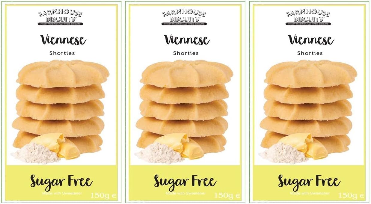 Sugar Free Cookie Selection Farmhouse Viennese Shorties, Oat Crunch ...