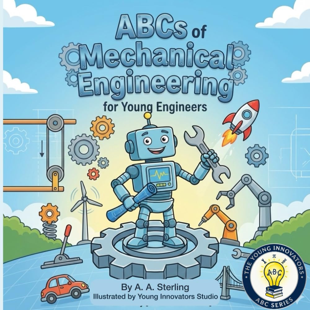 The ABC's of Mechanical Engineering For Young Engineers: A Fun STEM ...