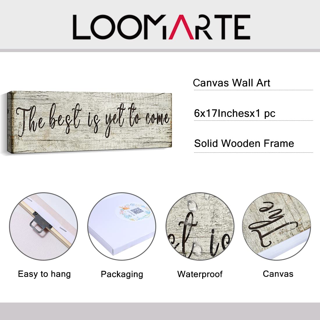 Snapklik.com : Inspirational Wall Art Decor - The Best Is Yet To Come ...