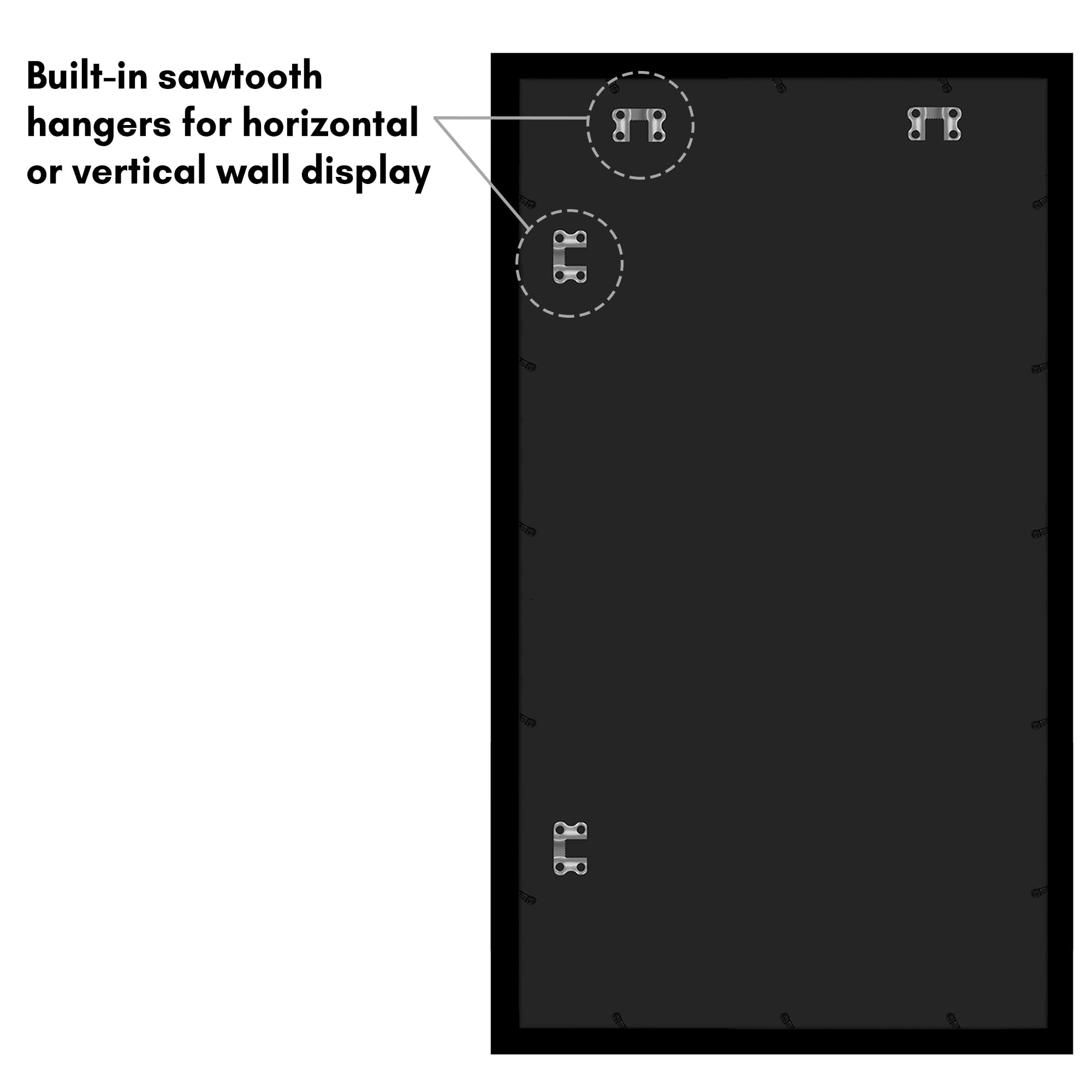Snapklik.com : Americanflat 20x36 Poster Frame