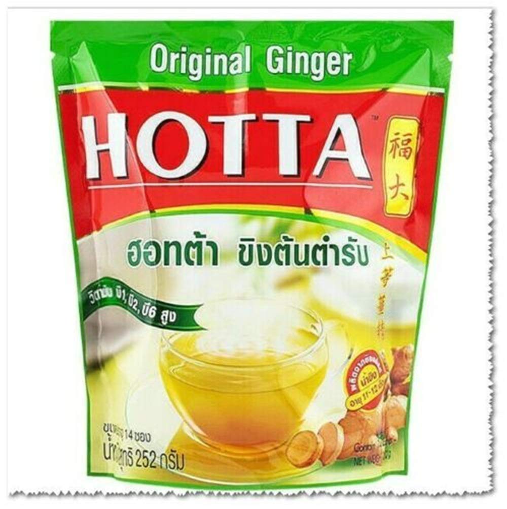 Amazon.com : Original Ginger Herbal HOTTA Natural Drink Vitamin B1,B2 ...