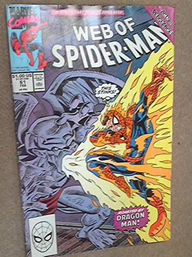 Web of Spider-Man, No. 61. Roasted by Dragon Man: Marvel: Amazon.com: Books