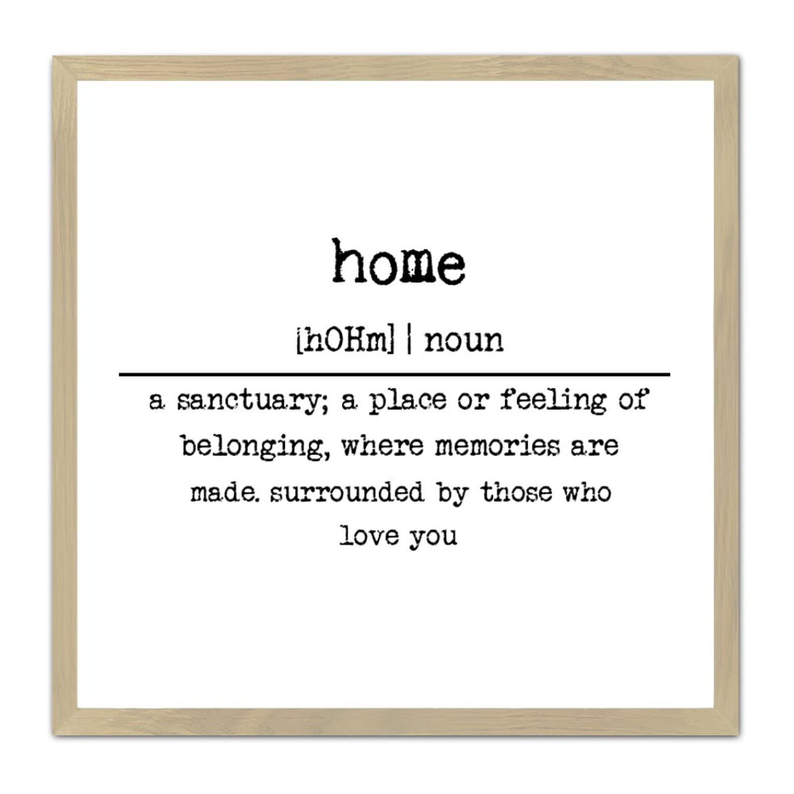 Home Definition Quotes Brother Funny Definition Family Wall Art