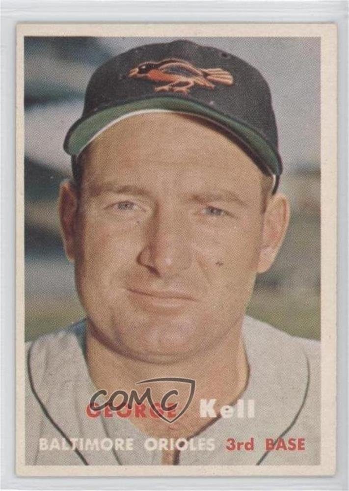 Amazon.com: George Kell (Baseball Card) 1957 Topps - [Base] #230 ...
