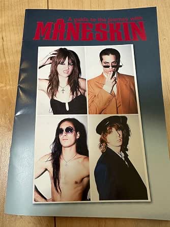 Amazon.co.jp: Maneskin Booklet Official RUSH Tour : Toys & Games