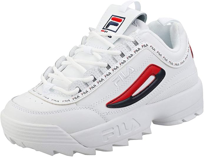 Amazon.com | Fila Disruptor II Premium Repeat Womens Fashion Trainers ...